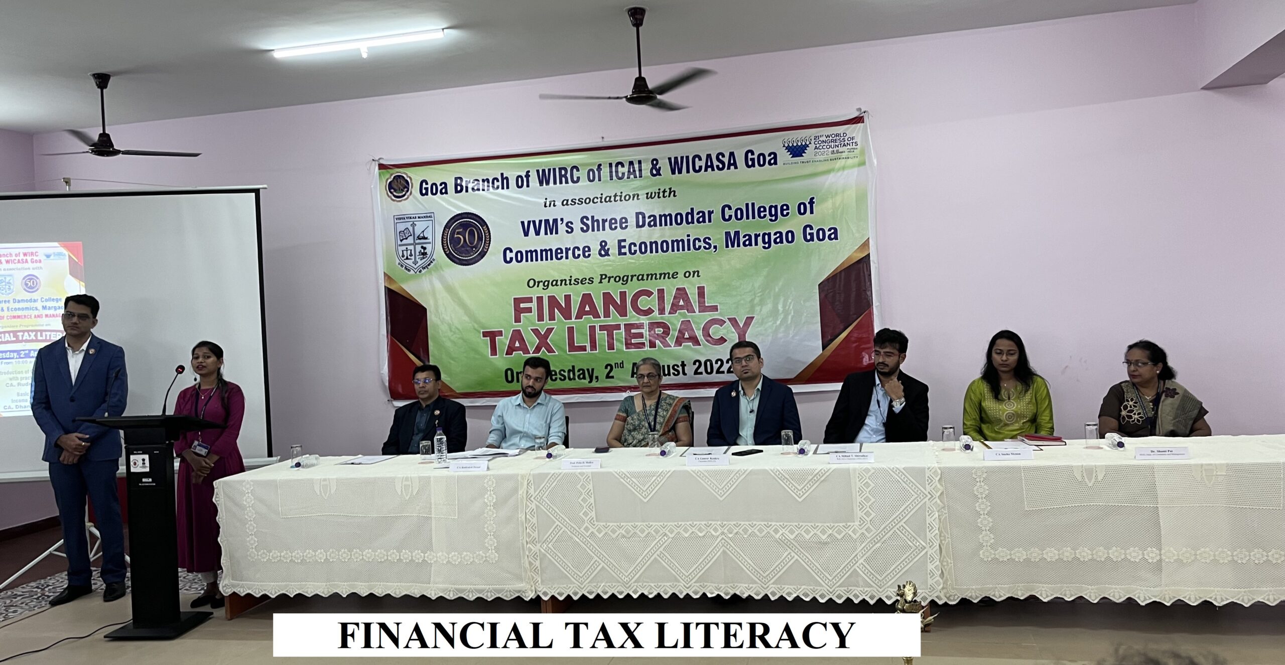 “Financial Tax Literacy” – Shree Damodar College of Commerce & Economics