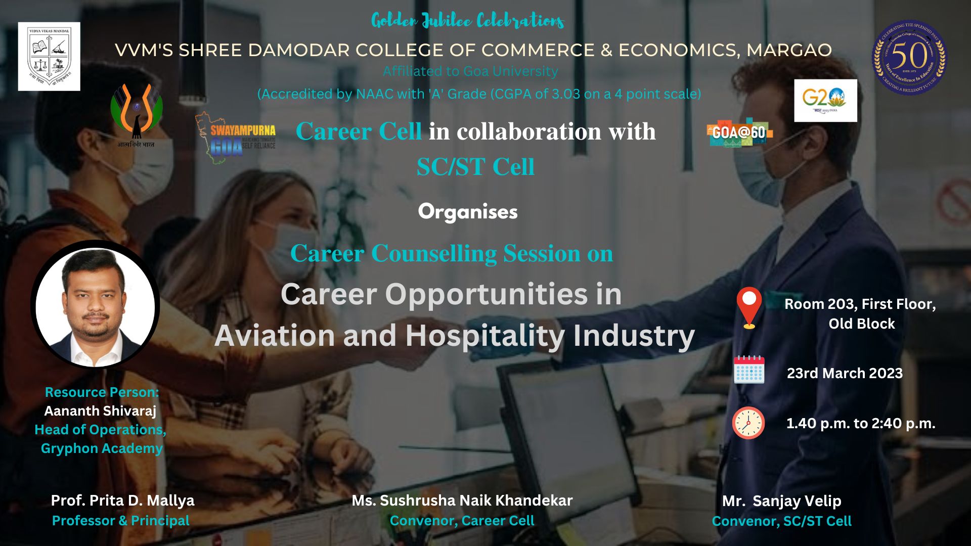 Career Opportunities in Hospitality & Aviation Industry – Shree Damodar College of Commerce ...