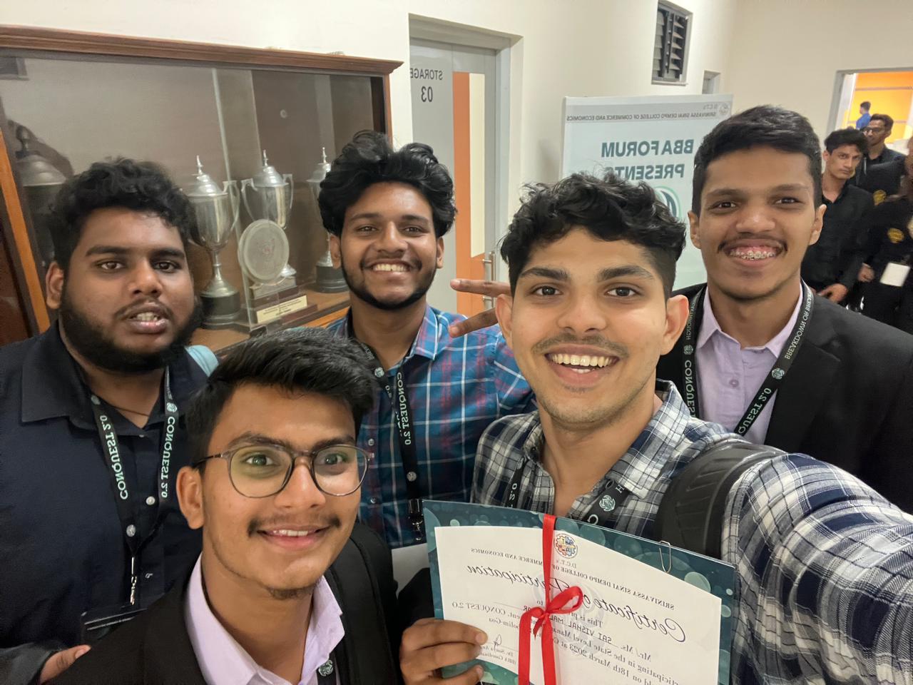 Students’ Participation in CONQUEST 2.0 – Shree Damodar College of ...